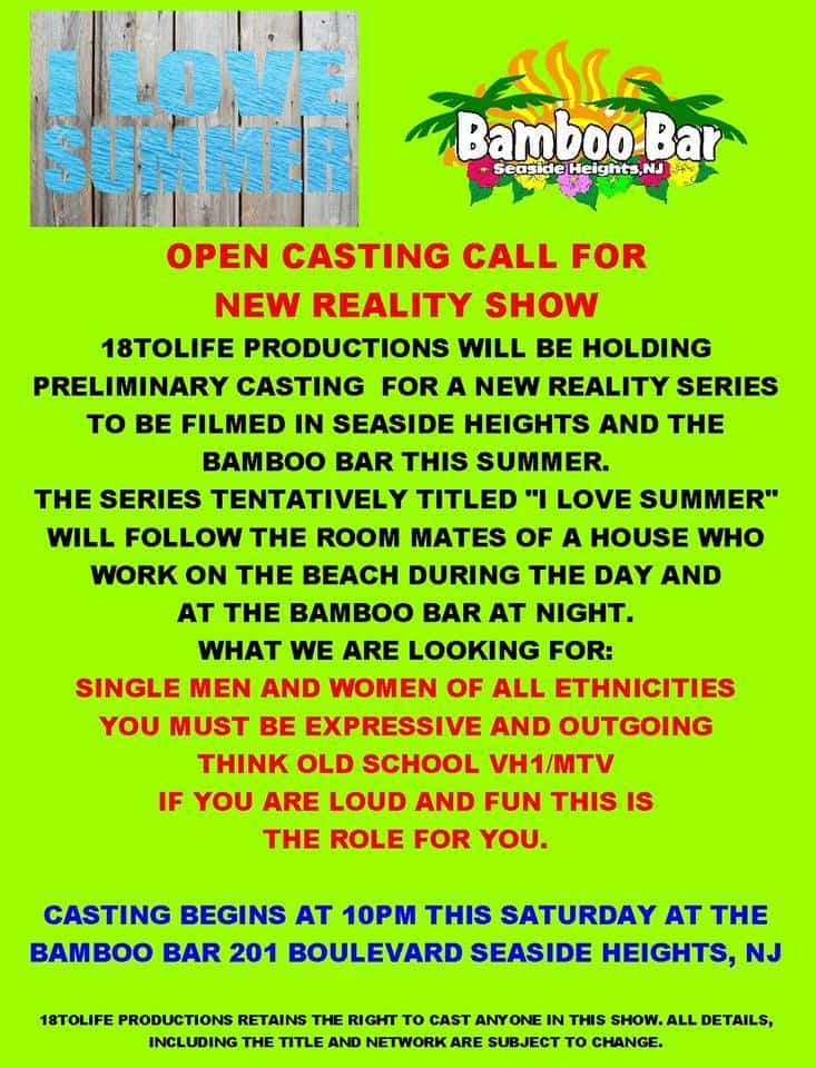 A New Reality Show Sets Its Sights On Seaside Heights
