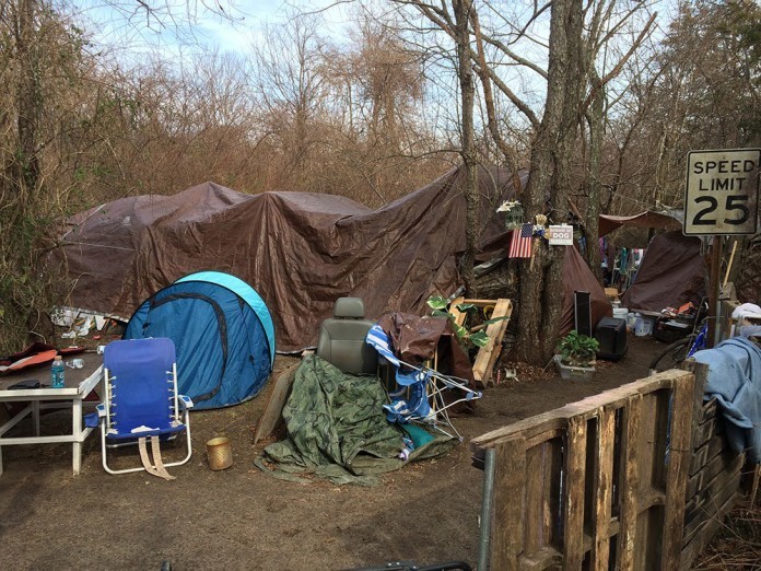 A Look Inside A Local Homeless Camp - Jersey Shore Online