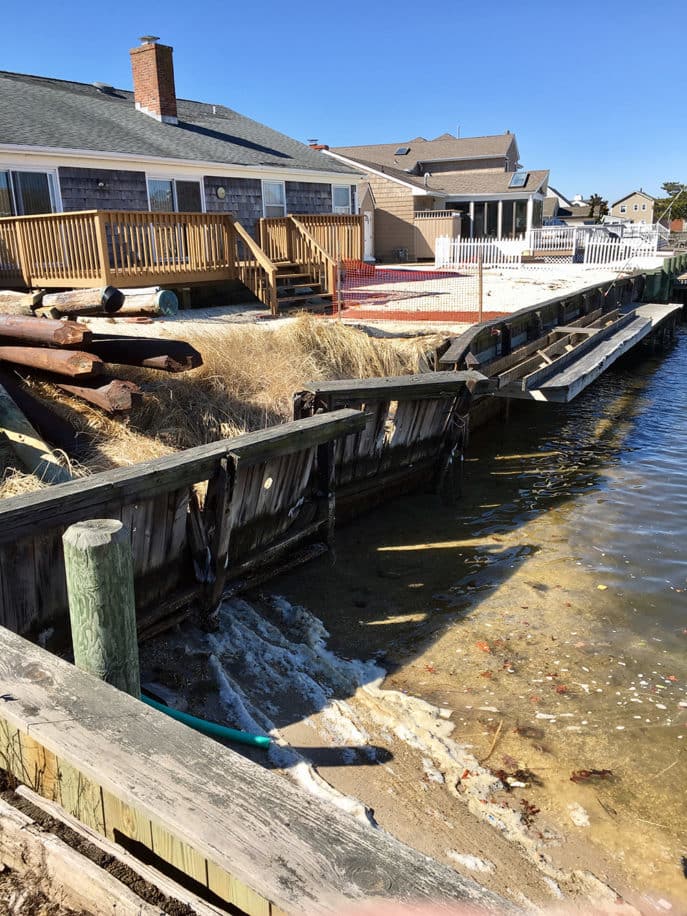 Brick Addresses Abandoned Bulkheads - Jersey Shore Online