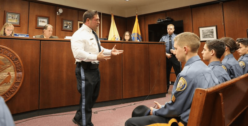 Police Explorers At Work In Lacey - Jersey Shore Online