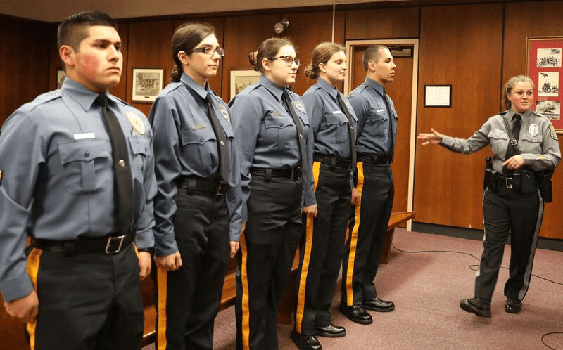 Police Explorers At Work In Lacey - Jersey Shore Online