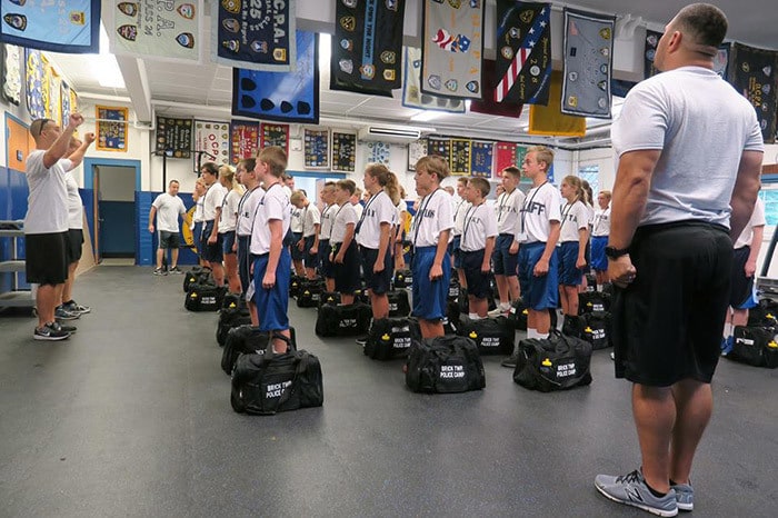 Brick Kids Enjoy Police Camp - Jersey Shore Online