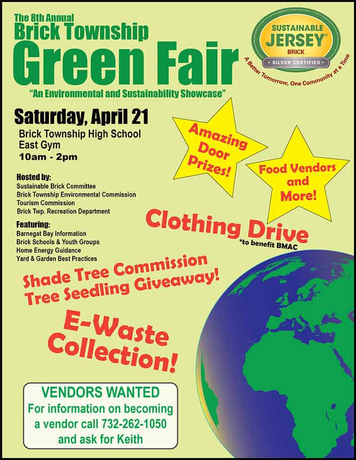Brick Township’s Annual Green Fair Returns - Jersey Shore Online