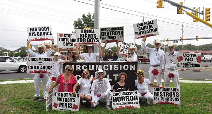 Anti-Circumcision Group Protests In Toms River - Jersey Shore Online