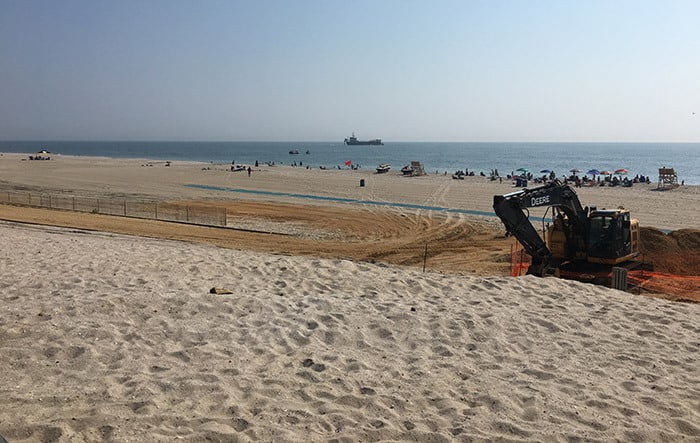 Beach Revenue Down Slightly Amid Backdrop of Replenishment