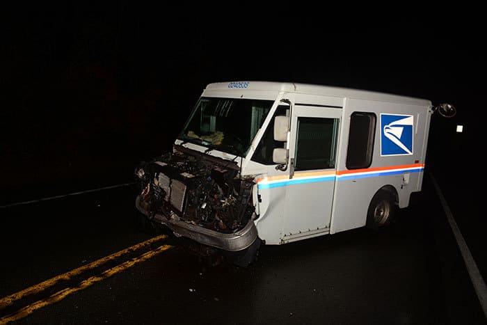 Mail Truck Collides With Pickup Truck In Head-On Crash - Jersey Shore ...