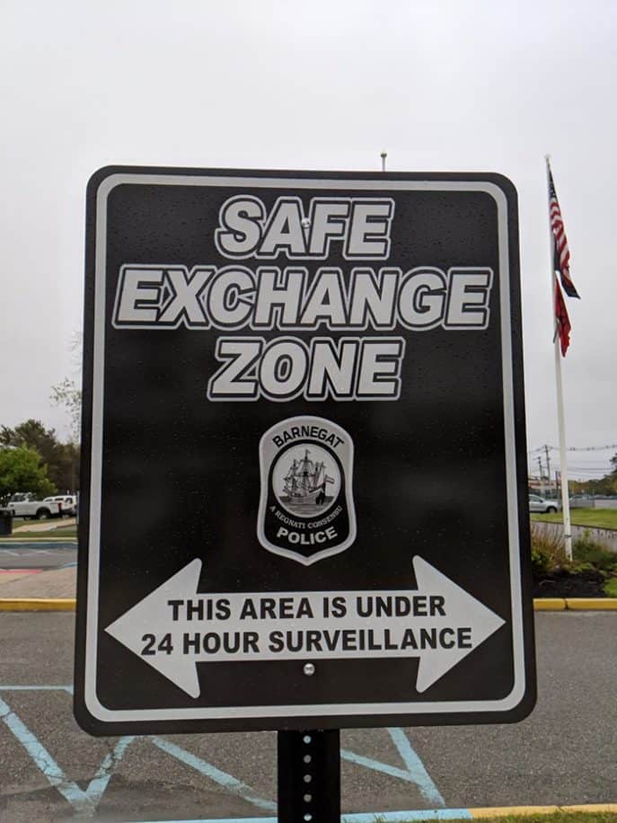 Barnegat Establishes Safe Exchange Zone - Jersey Shore Online