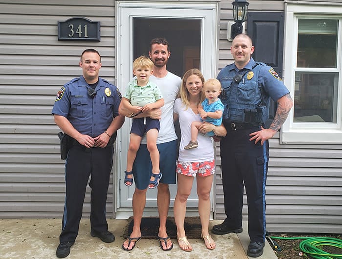 Officers And Parents Come Together To Save Baby’s Life - Jersey Shore ...