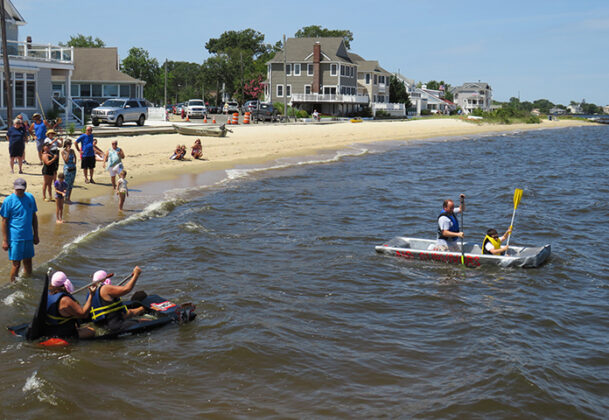 Cardboard Boats Triumphantly Return To Ocean Gate Beach - Jersey Shore ...