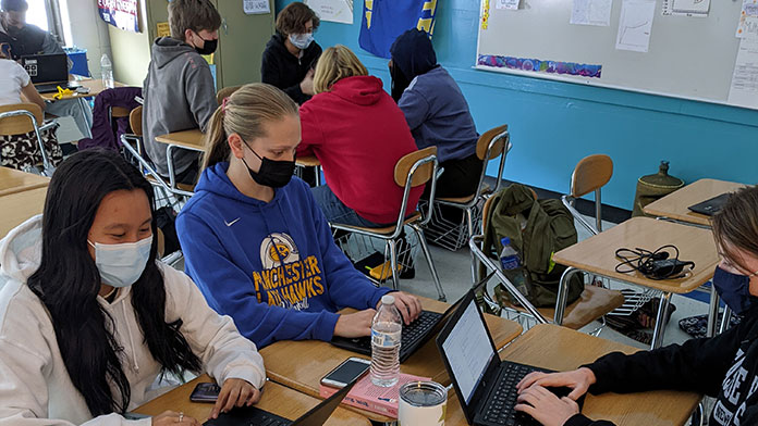 High School Receives Computer Science Female Diversity Award - Jersey ...