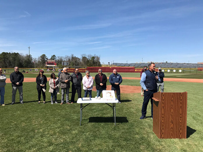 First Pitch Thrown At Central’s New Ballpark - Jersey Shore Online