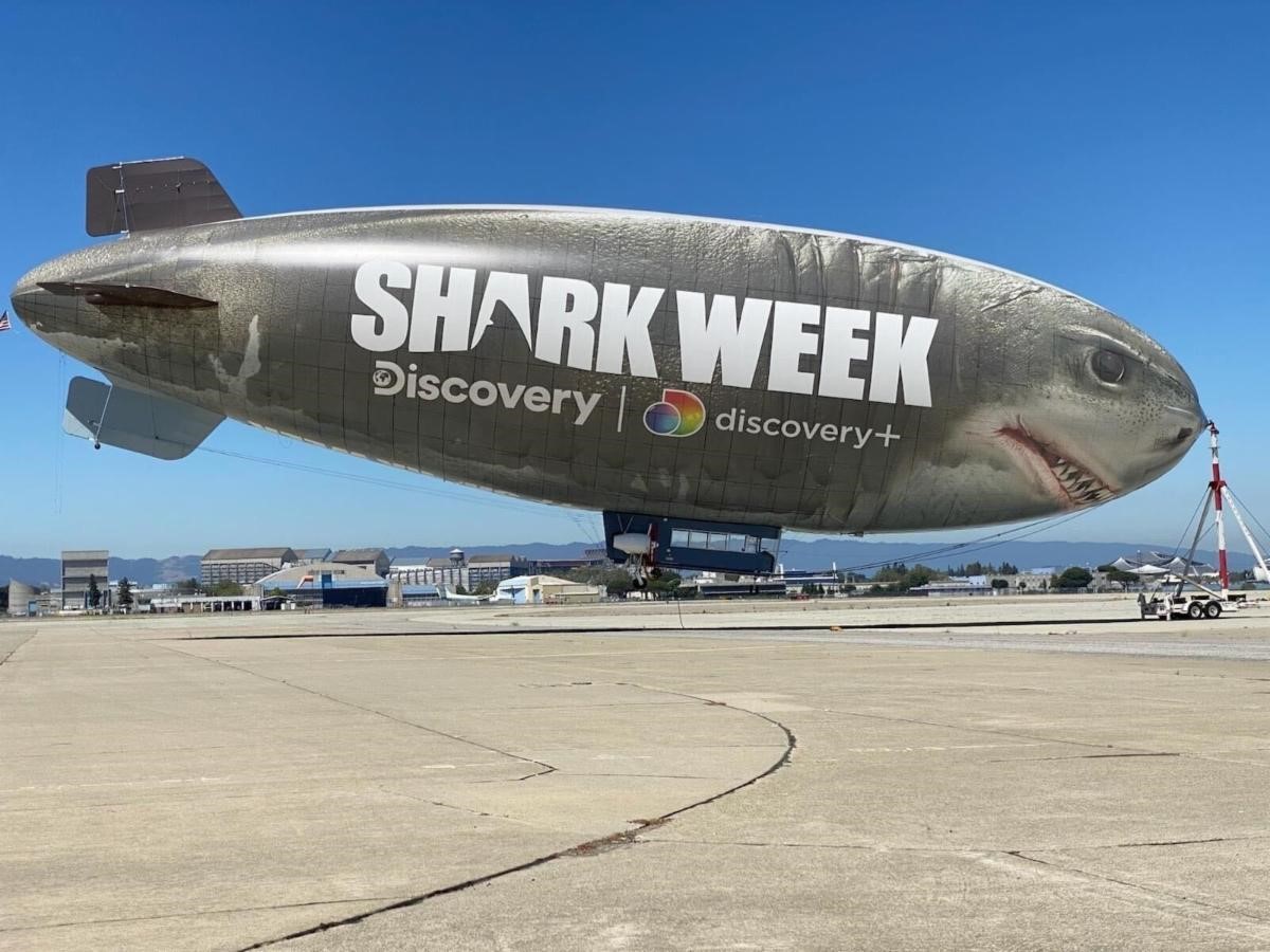 [Why Blimp?] Shark Week Blimp To Fly Over Philadelphia, New Jersey ...
