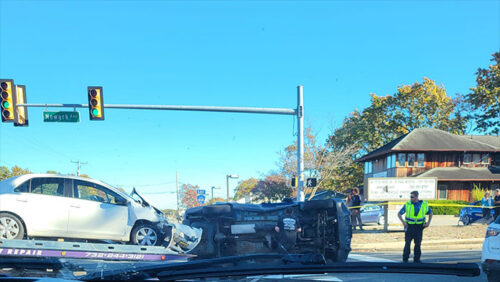 Two-Car Crash Leaves Man Entrapped - Jersey Shore Online