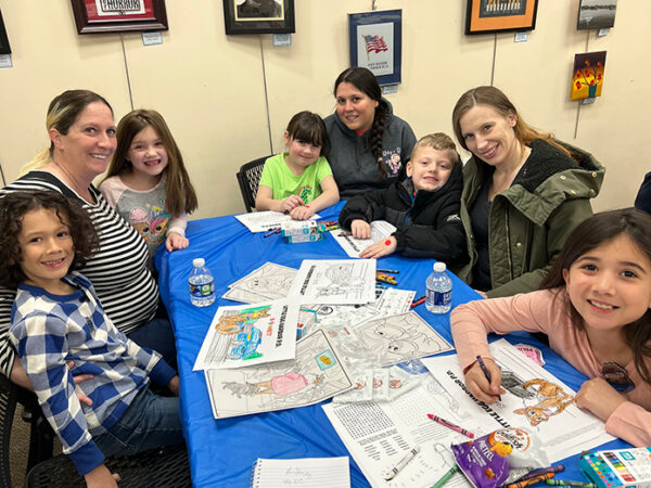 Kids Color Their Way To Fun With Local Cops - Jersey Shore Online
