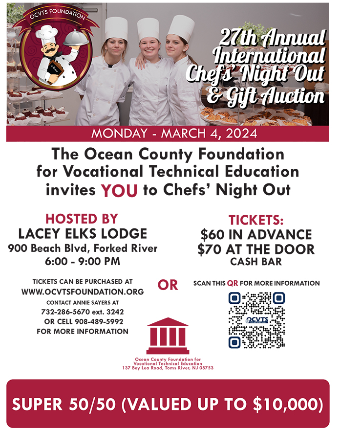 OCVTS Annual Chef’s Night Out Returns Celebrating All Things Food ...