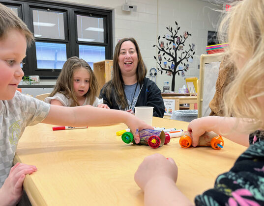 Preschoolers Work On Cars In The Classroom - Jersey Shore Online