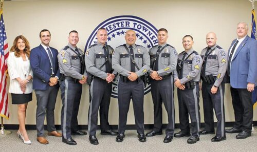 Police Officers Promoted In Manchester - Jersey Shore Online