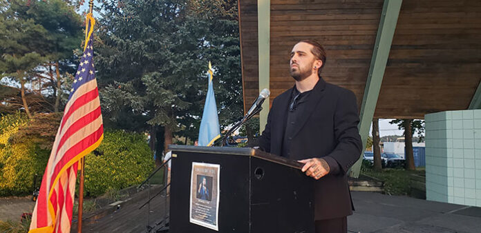 Vigil For Charlie Kirk Fills Windward Beach Park - Jersey Shore Online