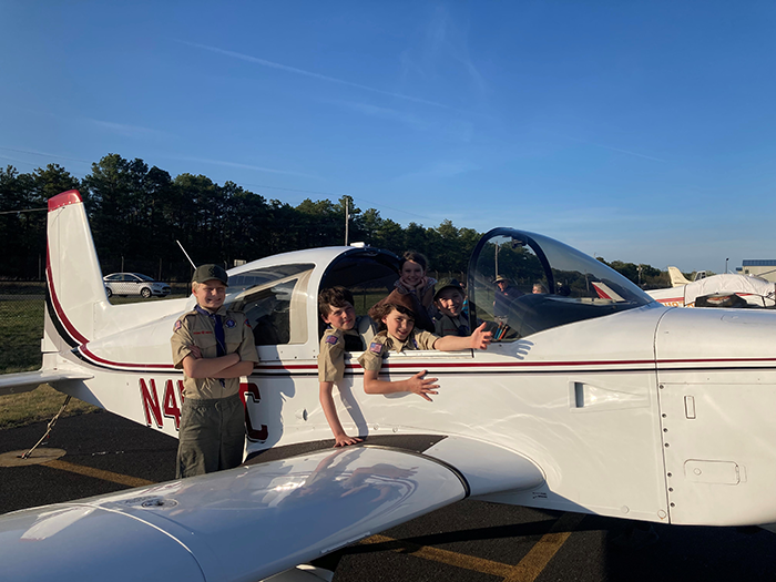 Local Scouts Earn Aviation Merit Badges - Jersey Shore Online